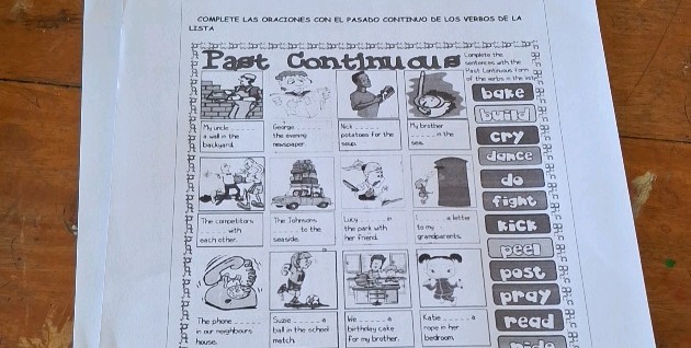 COMPLETE LAS ORACIONES CON EL PASADO | StudyX