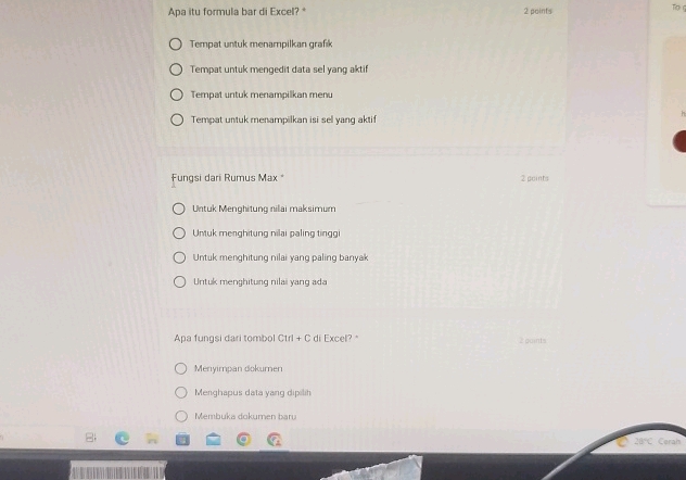 Apa itu formula bar di Excel Tempat untuk | StudyX