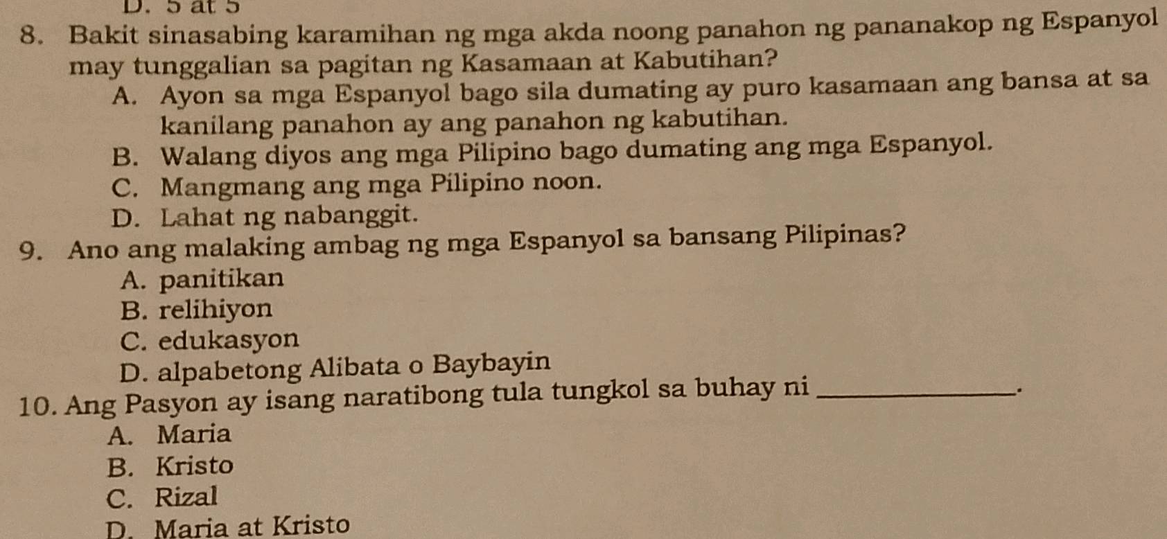 8 Bakit sinasabing karamihan ng mga akda | StudyX