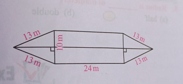 The figure shows a prism with isosceles | StudyX