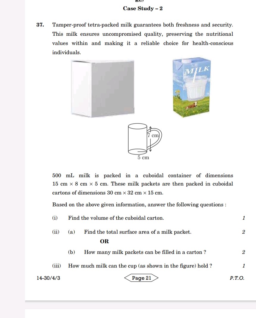 37 Case Study 2 Tamper proof tetra packed | StudyX