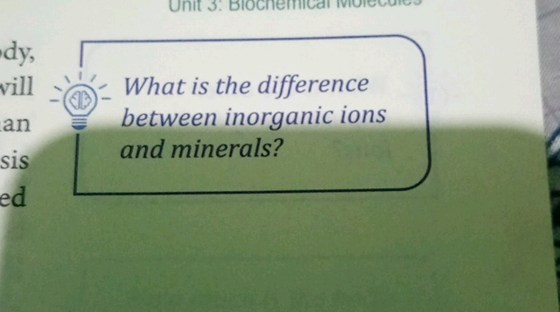 What is the difference between inorganic | StudyX