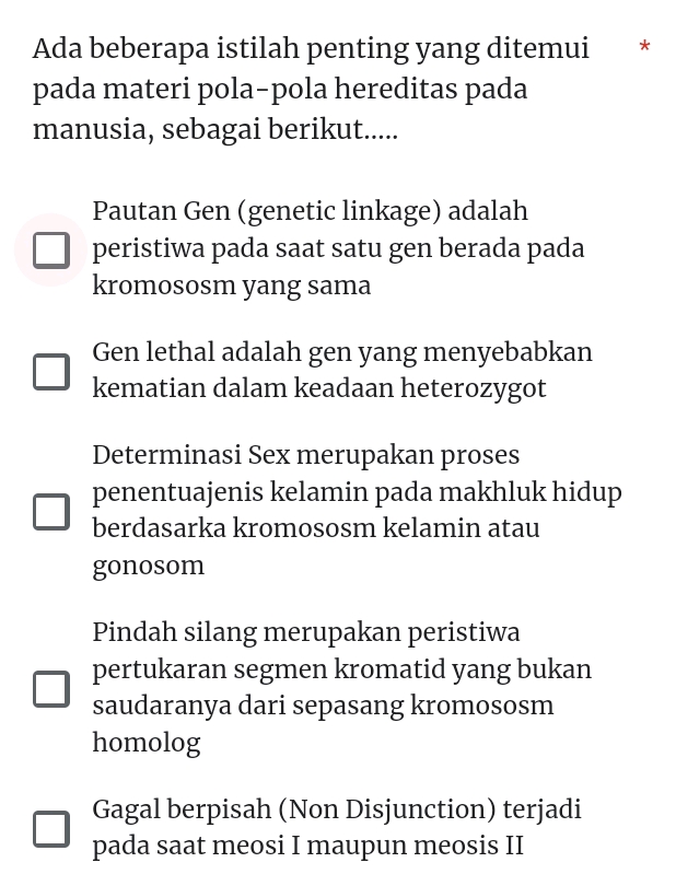 Ada beberapa istilah penting yang ditemui | StudyX