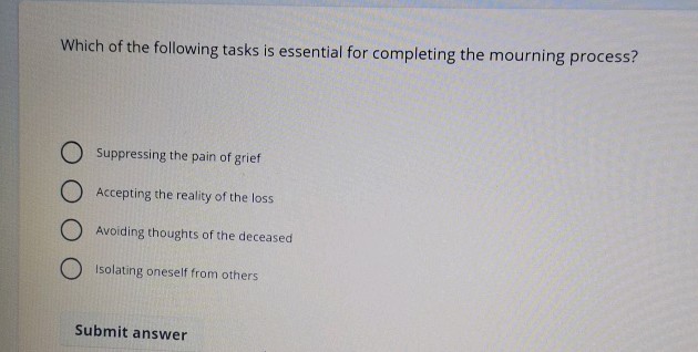 Which of the following tasks is essential | StudyX