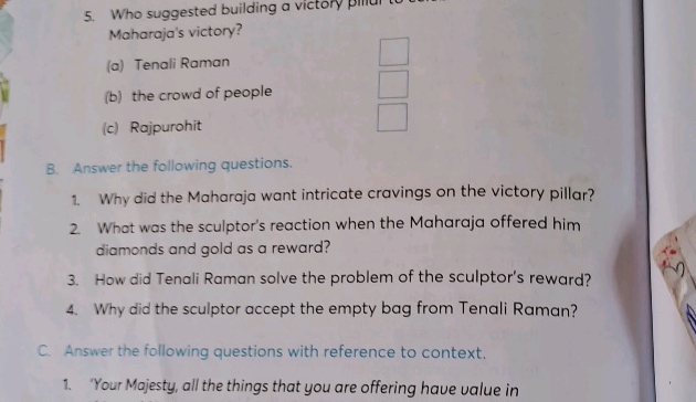 5 Who suggested building a victory pillar to | StudyX