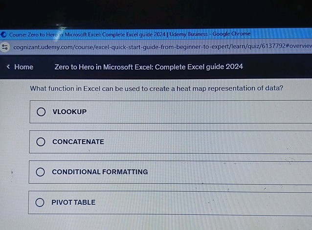 What function in Excel can be used to create | StudyX