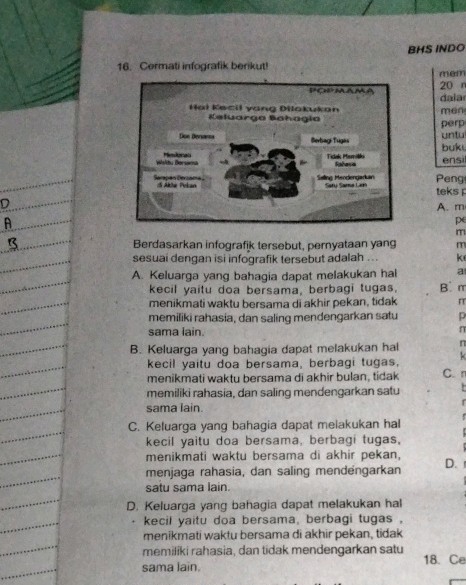 16 Cermati infografik berikut Berdasarkan | StudyX