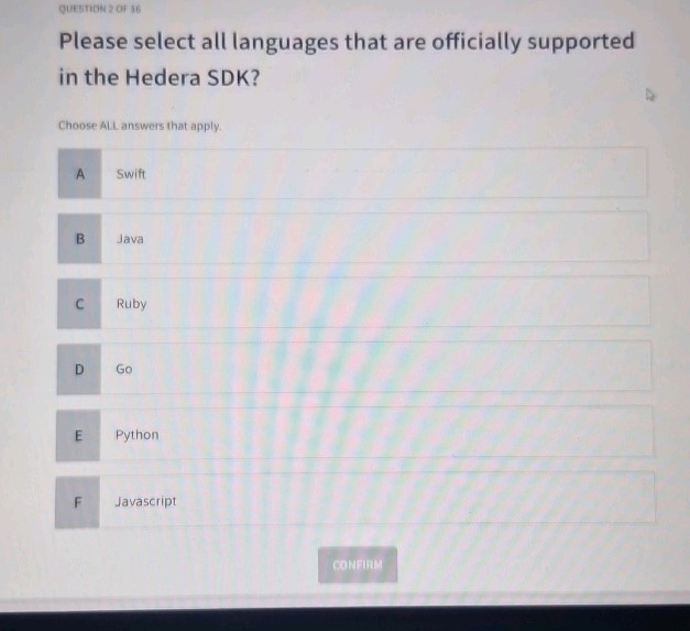 Please select all languages that are | StudyX