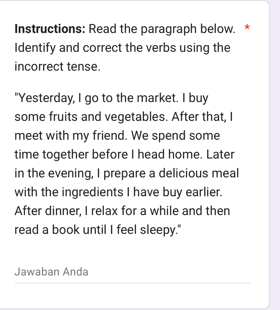 Instructions Read the paragraph below | StudyX