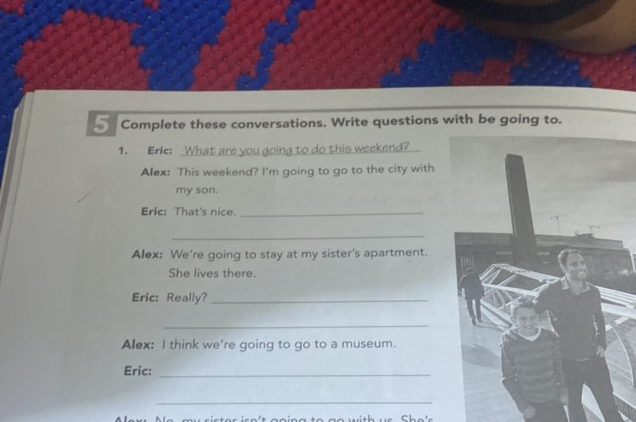 5 Complete these conversations Write | StudyX