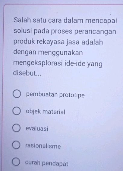 Salah satu cara dalam mencapai solusi pada | StudyX