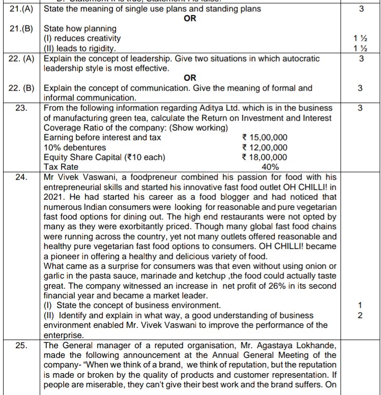 21(A) State the meaning of single use plans | StudyX