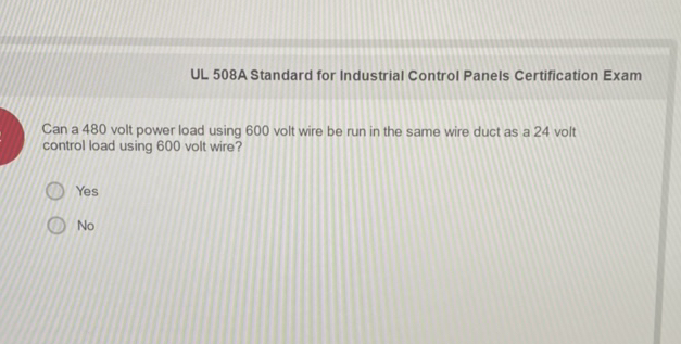 UL 508A Standard for Industrial Control