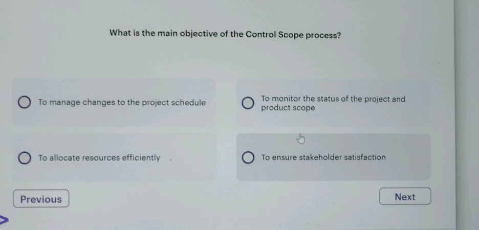What is the main objective of the Control | StudyX