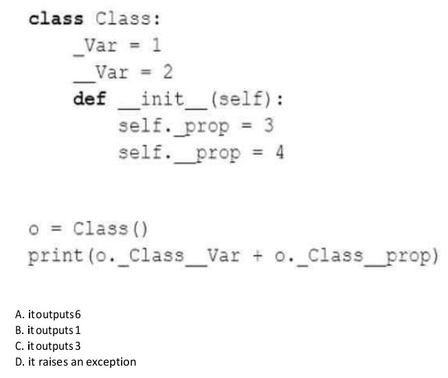 class Class Var = 1 Var = 2 def init(self) | StudyX