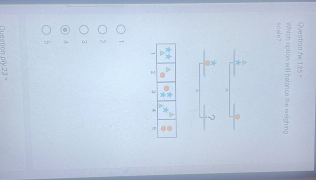Question fw 135 Which option will balance | StudyX