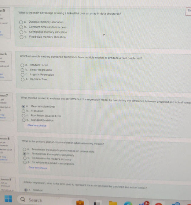 What is the main advantage of using a linked | StudyX