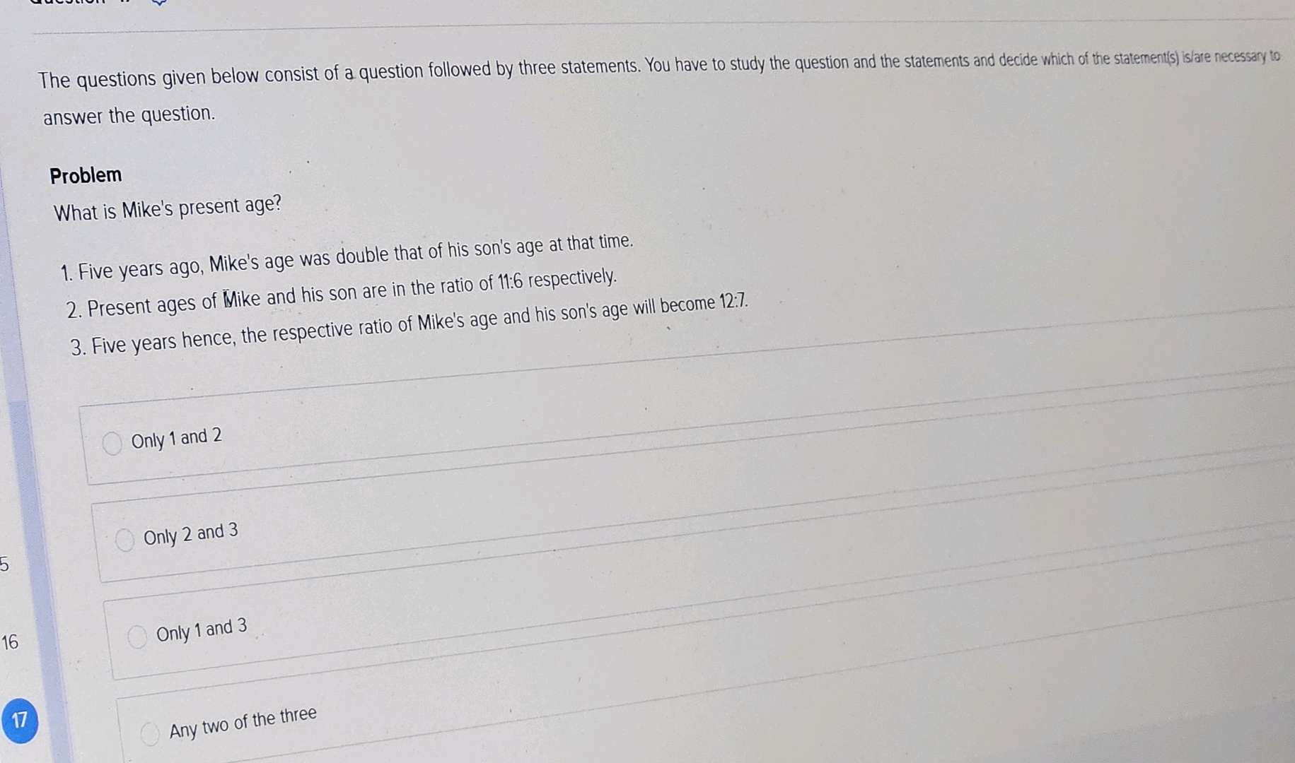 The questions given below consist of a | StudyX