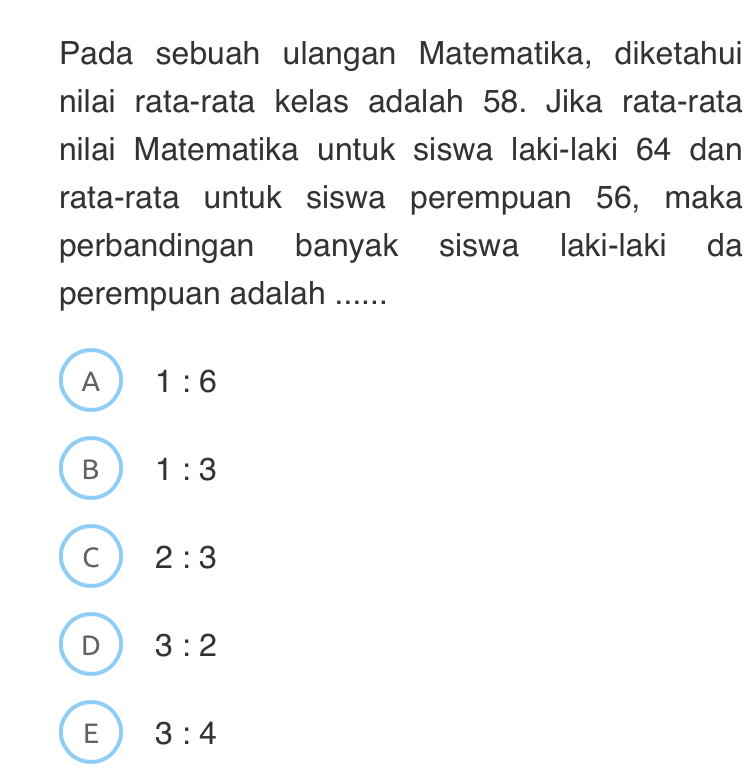 Pada sebuah ulangan Matematika diketahui | StudyX