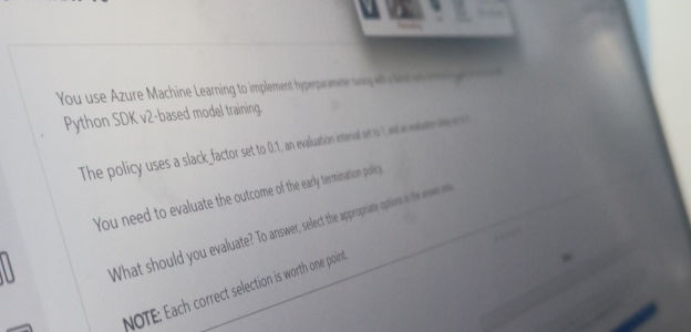 You use Azure Machine Learning to implement | StudyX