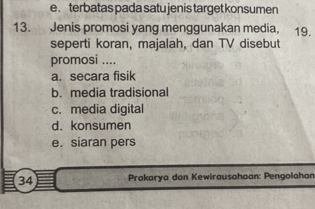 13 Jenis promosi yang menggunakan media | StudyX