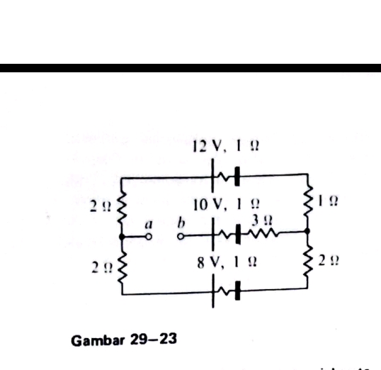 The image contains a circuit diagram showing | StudyX