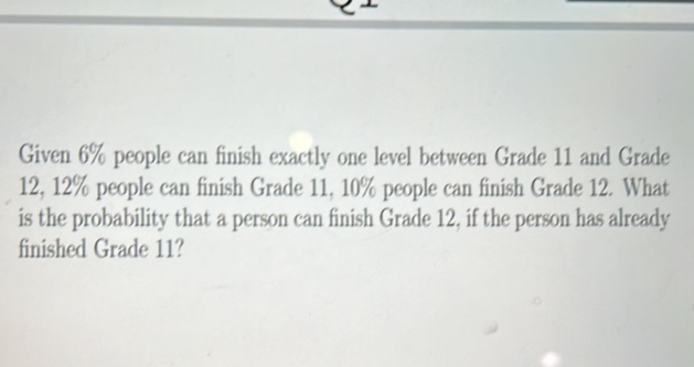 Given 6 people can finish exactly one level | StudyX