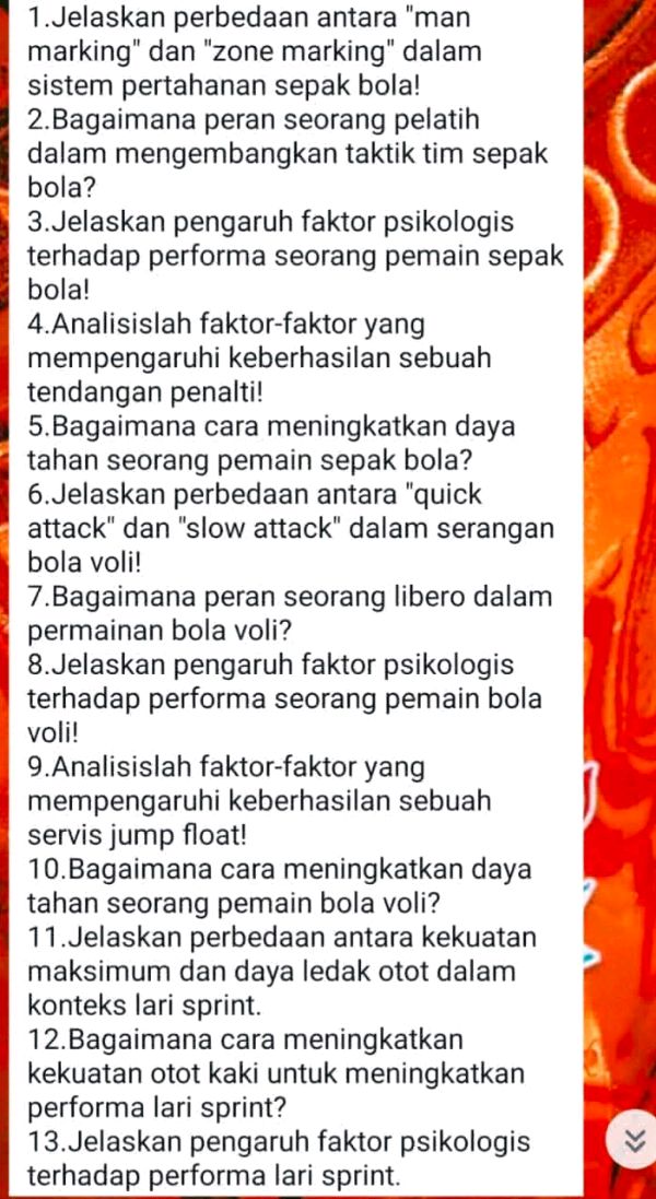 1 Jelaskan perbedaan antara man marking dan | StudyX