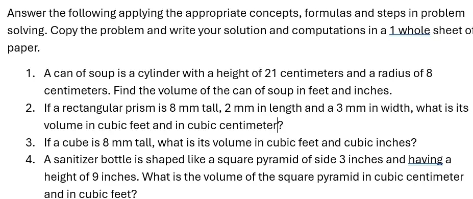 Answer the following applying the | StudyX