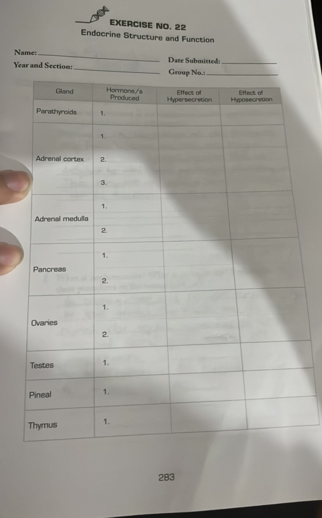 Name Year and Section EXERCISE NO 22 | StudyX