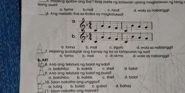 5 Maaring igalaw ang ibat ibang parte ng | StudyX