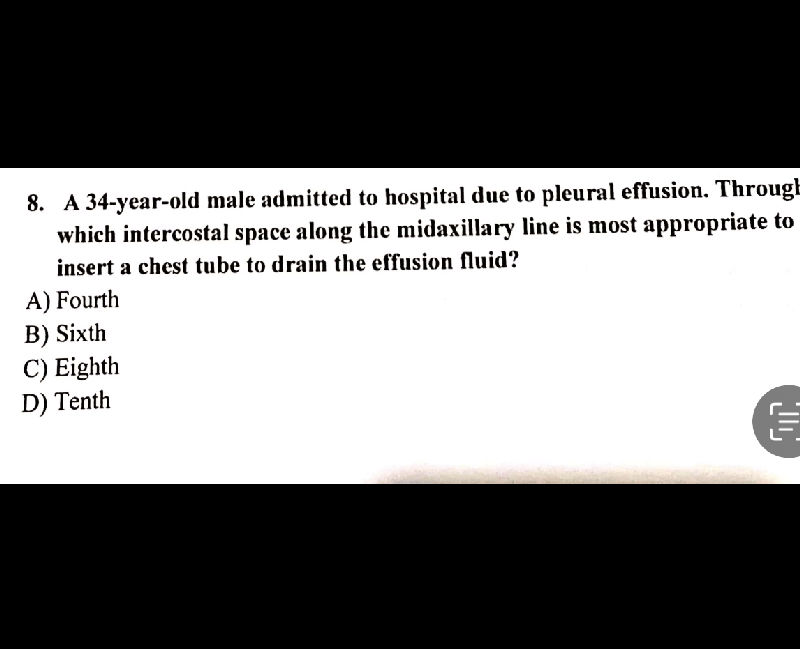 8 A 34-year-old male admitted to hospital | StudyX