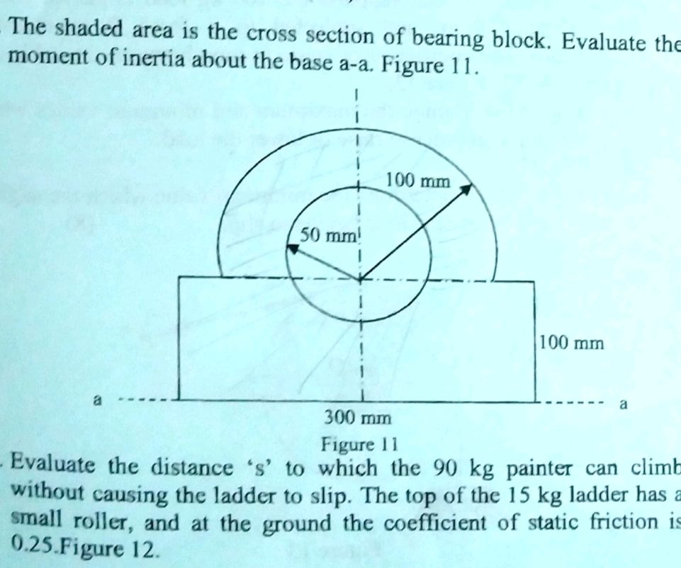 The shaded area is the cross section of | StudyX