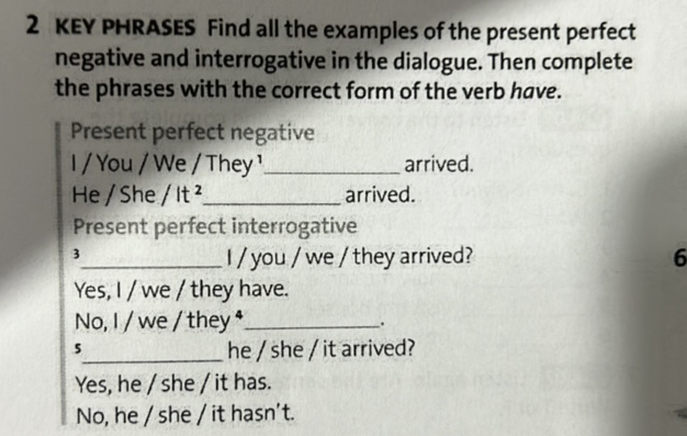 2 KEY PHRASES Find all the examples of the | StudyX