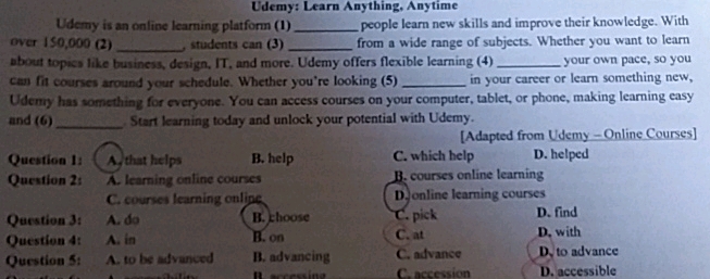 Udemy Learn Anything Anytime people learn | StudyX