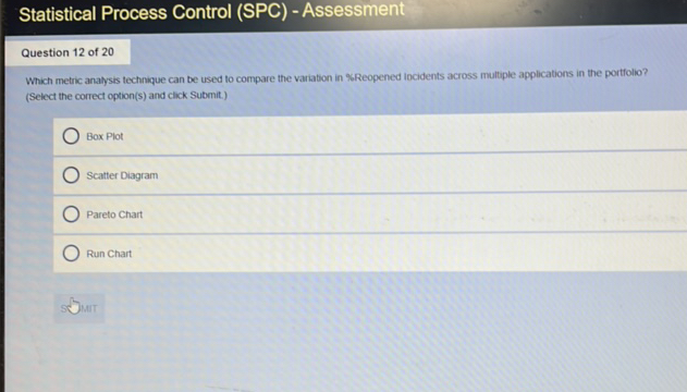 Statistical Process Control (SPC) - | StudyX