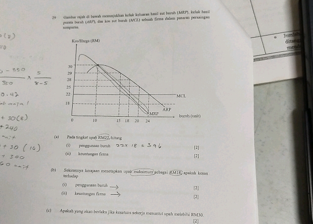 Gambar rajah di bawah menunjukkan keluk | StudyX