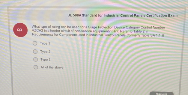 UL 508A Standard for Industrial Control | StudyX