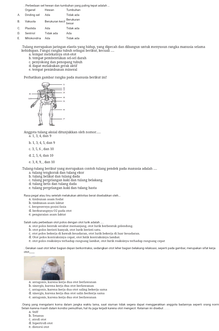 Perbedaan sel hewan dan tumbuhan yang paling | StudyX