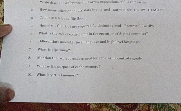 1 Write down the difference and borrow | StudyX