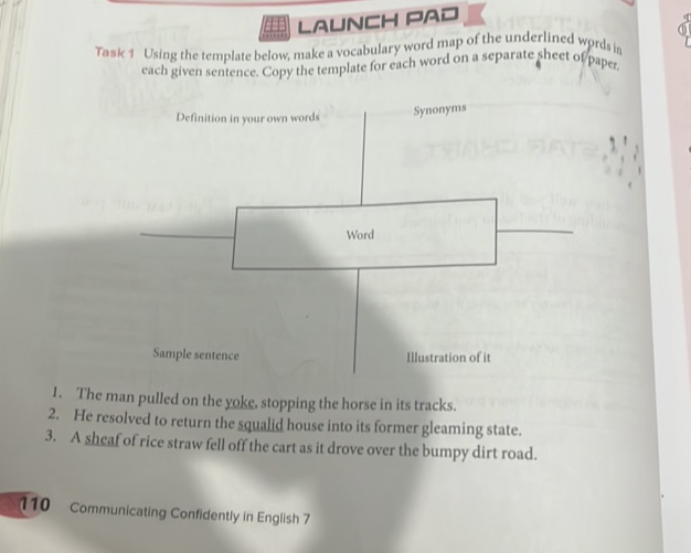 Task 1 Using the template below make a | StudyX