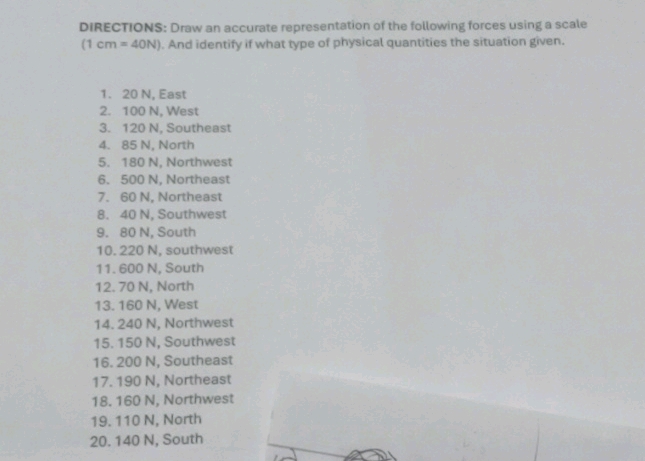 DIRECTIONS Draw an accurate representation | StudyX