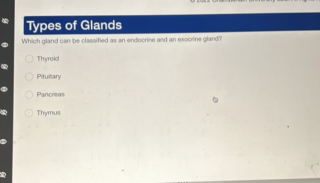 Types of Glands Which gland can be | StudyX