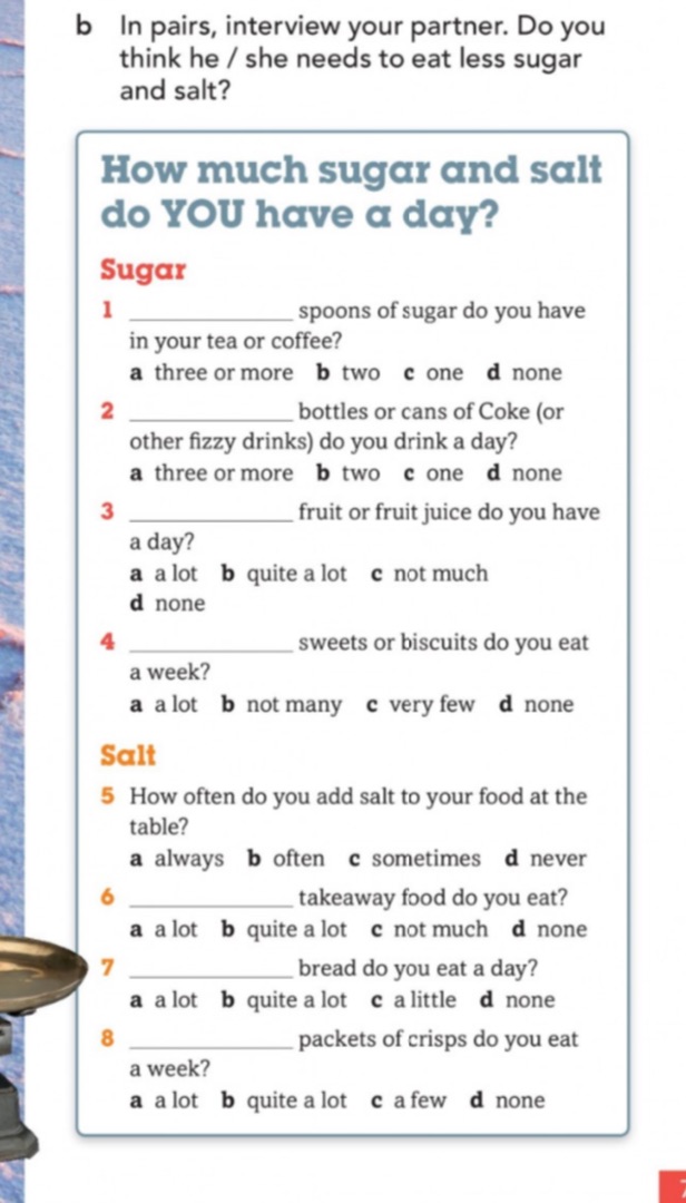 b In pairs interview your partner Do you | StudyX