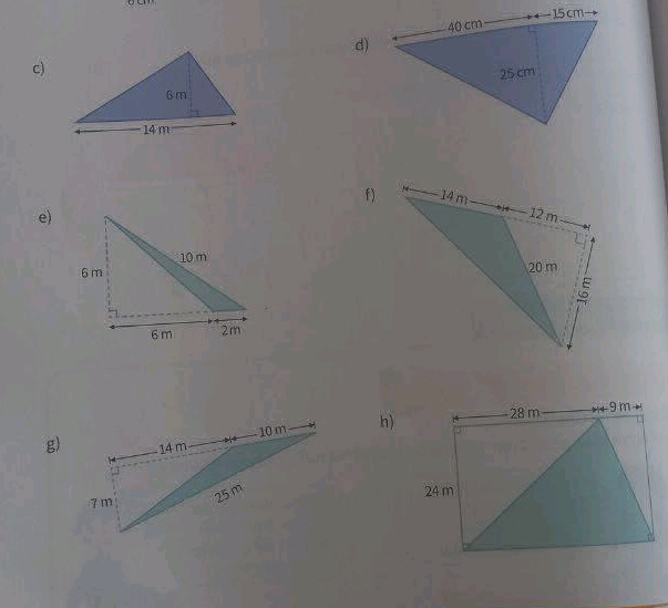 The image contains several triangles with | StudyX