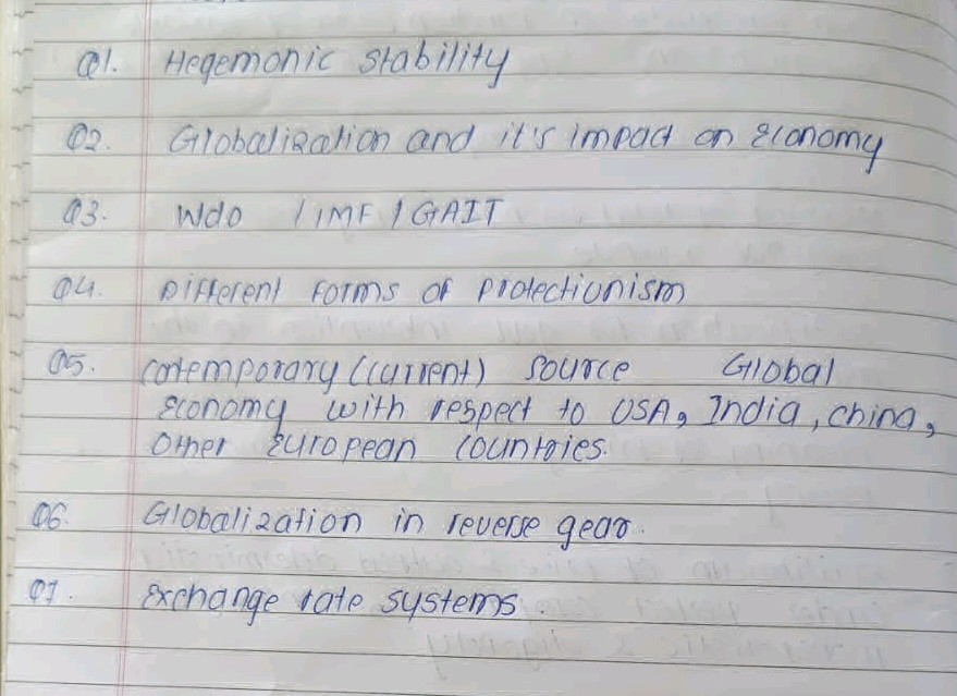 Q1 Hegemonic stability 02 Globalization and | StudyX