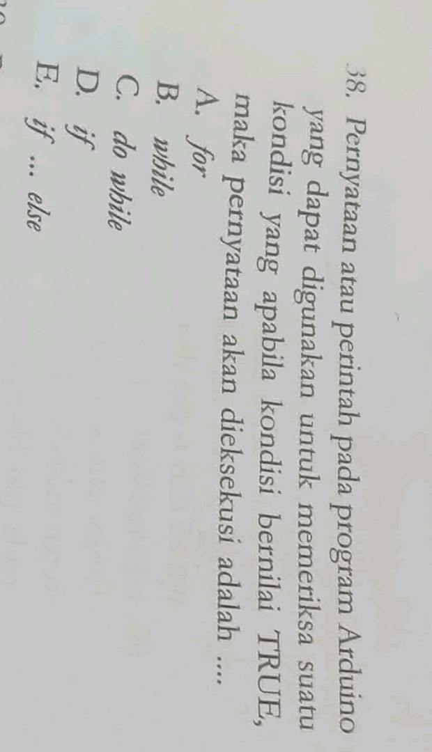 38 Pernyataan atau perintah pada program | StudyX