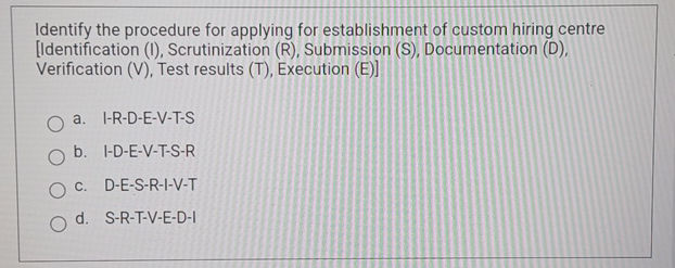 Identify the procedure for applying for | StudyX