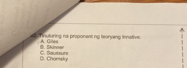 62 Tinuturing na proponent ng teoryang