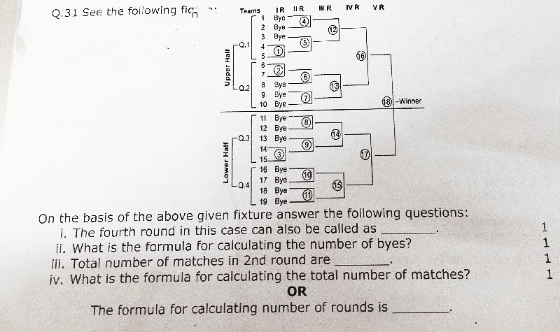 Q31 See the following figure The figure | StudyX